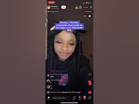 Thando Addressing Paballo's smelling kuku - YouTube