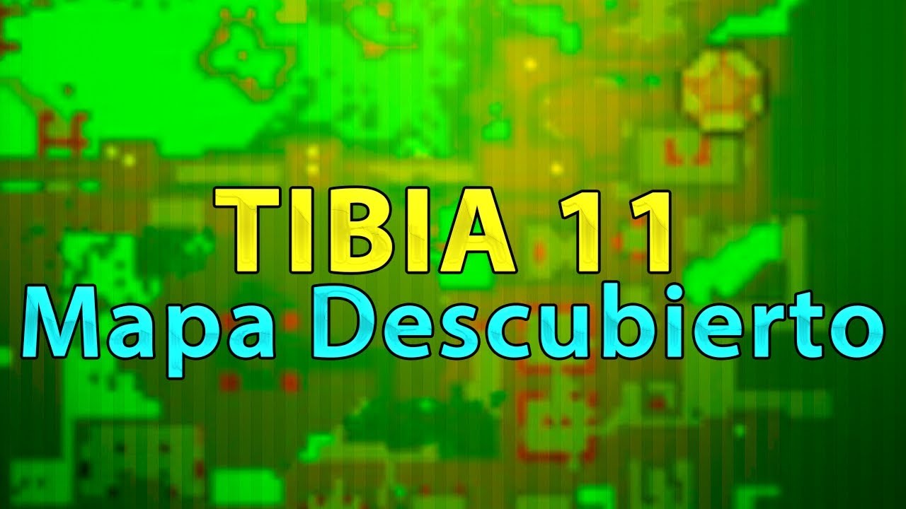 Tibia: Como tener tu Mapa descubierto y con marcas en Tibia 11 - YouTube