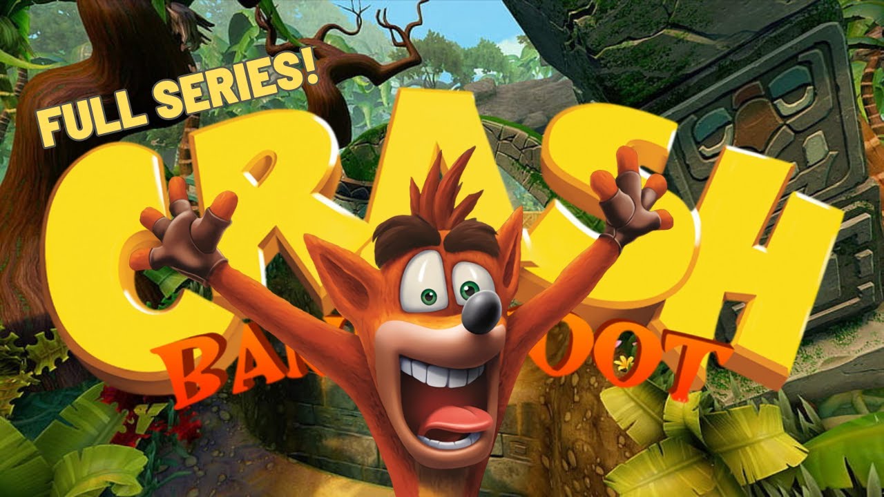 CRASH BANDICOOT - FULL GAME - COMPLETE SERIES - YouTube