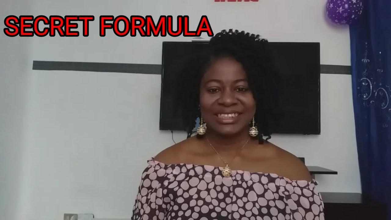 SECRET FORMULA - YouTube