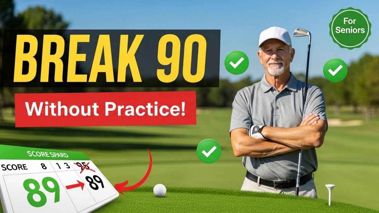 Break 90 in Golf Without Practice | Smart Strategy for Seniors - YouTube