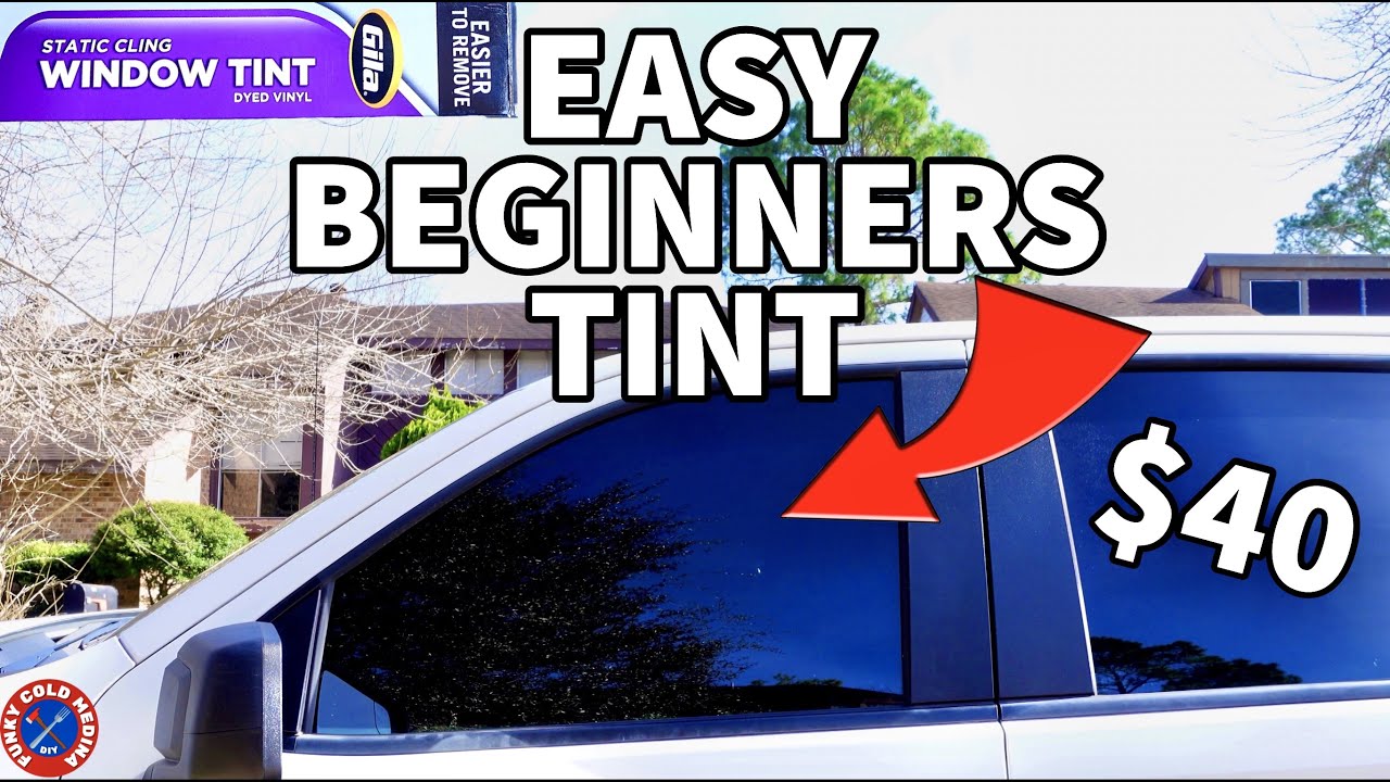 NO GLUE Window Tint For BEGINNERS EASY SIMPLE Installation Static no-glue-window-tint-for-beginners-easy-simple-installation-static
