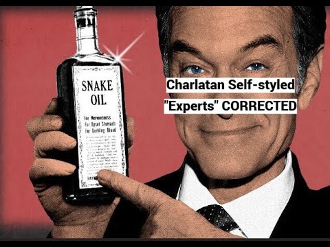 Errors: Charlatan Self-styled "Experts" CORRECTED - YouTube