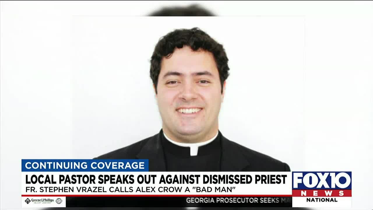 Local pastor speaks out against dismissed priest Alex Crow - YouTube