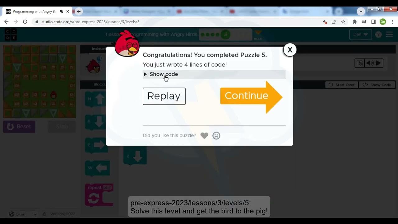 Learn Computer Science - Code.org - pre-express-2023 L3L5 - YouTube