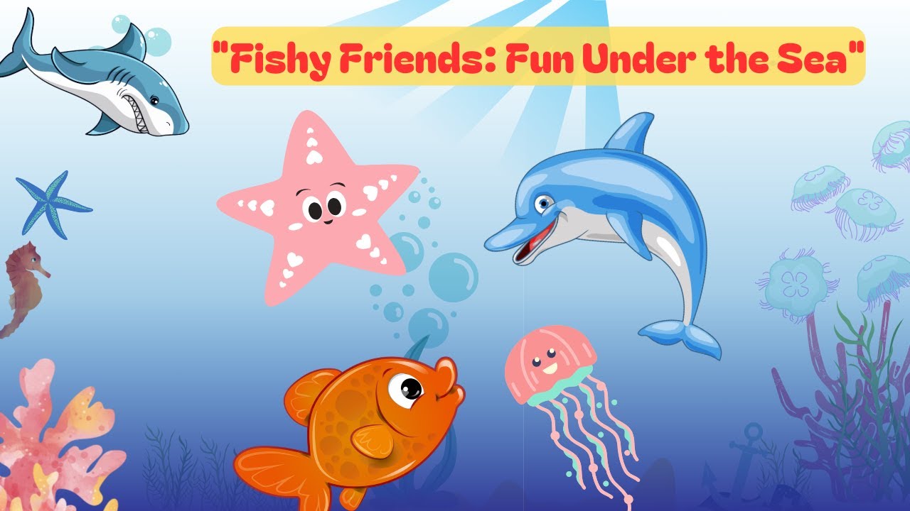 POEM-Let's learn about fishes / Fishes names - YouTube