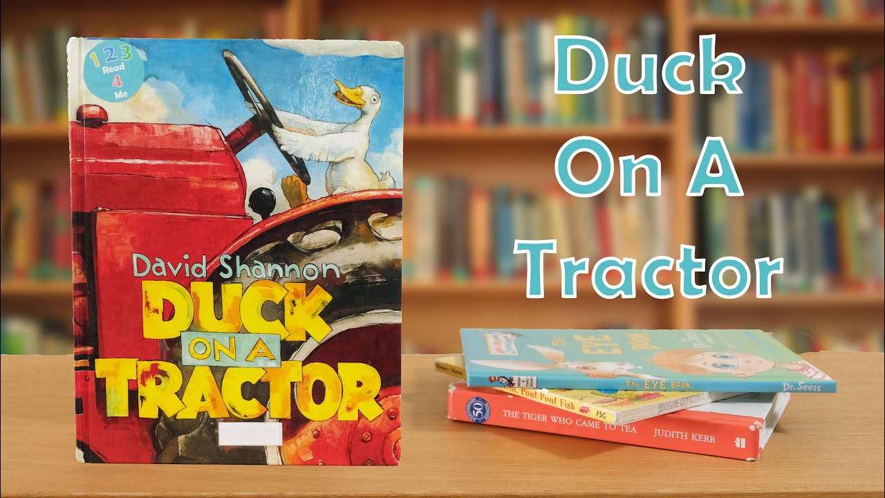 Duck On a Tractor | 123 Read 4 Me | Reading for Kids - YouTube
