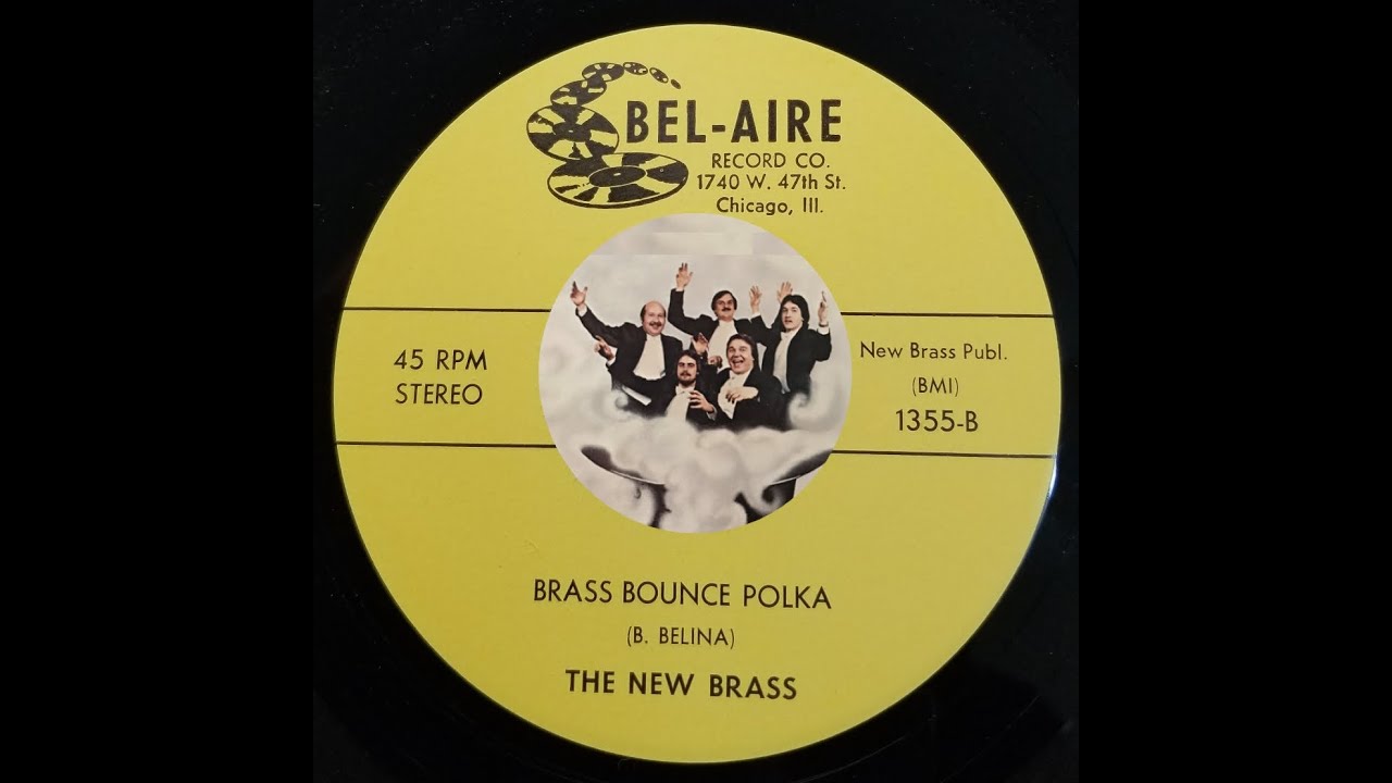 MASSACHUSETTS POLKA: The New Brass / Brass Bounce Polka / Bel-Aire 1355 ...
