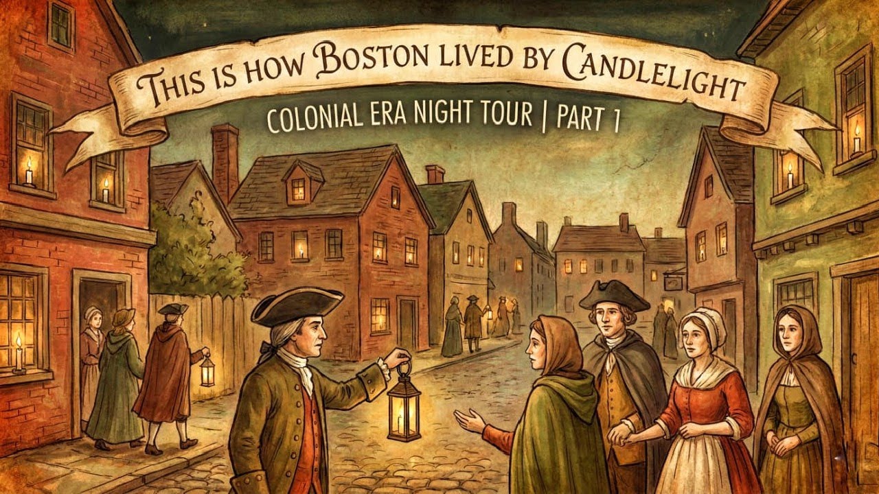 This Is How Boston Lived by Candlelight | Colonial Era Night Tour ...