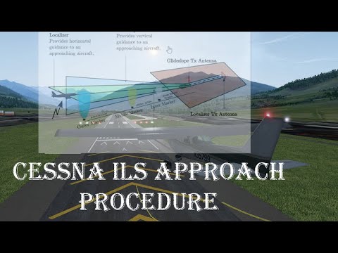 ILS approach realiste cessna 172, with FLIGHT GEAR - YouTube