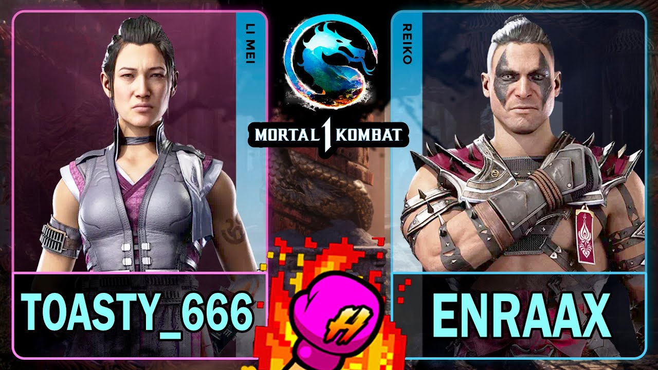 MK1 Toasty_666 (LI MEI) VS Enraax (REIKO)🥊Mortal Kombat 1🥊4K 60ᶠᵖˢ ...