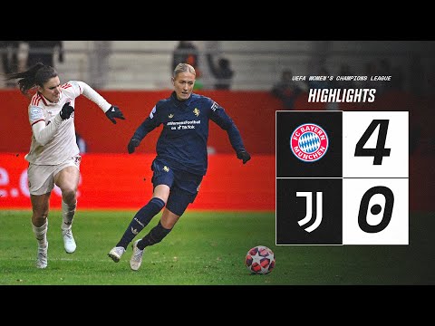 HIGHLIGHTS UWCL | Bayern Munich 4-0 Juventus Women | Matchday 5