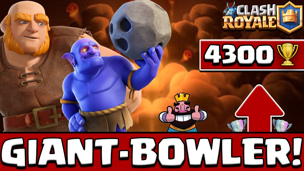 EPIC GIANT-BOWLER DECK | BEST DECK ARENA 9 | 8 WINNING STREAK | 4300 ...