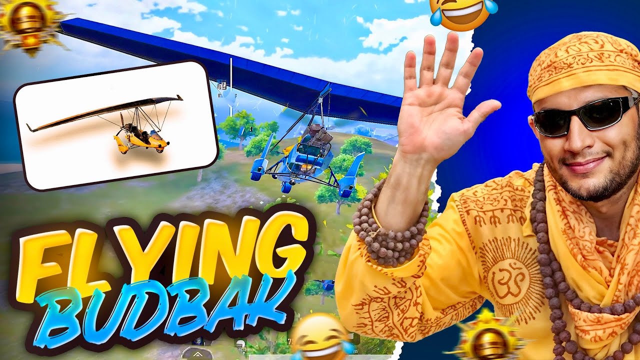 DAY -11 FLYING BABA BUDBAK 😂 RANK PUSH | JEVEL FUNNY COMMENTARY | #jevel #bgmi - YouTube