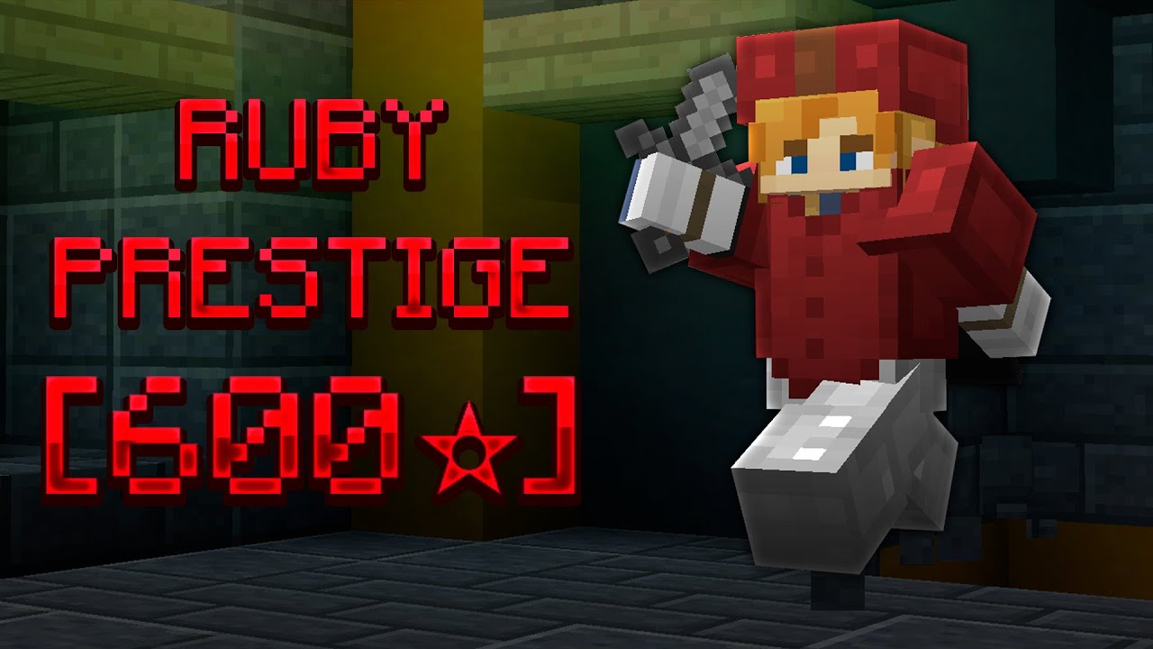 Hitting Ruby Prestige in Bedwars (600 stars) /w @Robamah - YouTube