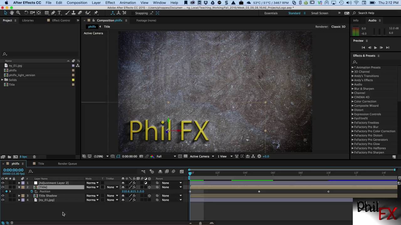 Keyboard Shortcuts in After Effects - YouTube