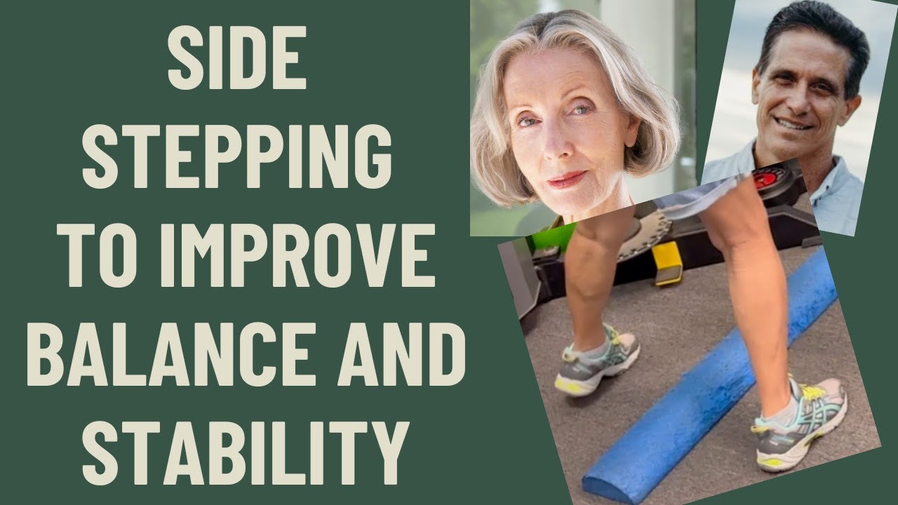 Seniors: Side Stepping to Improve Balance and Stability - YouTube