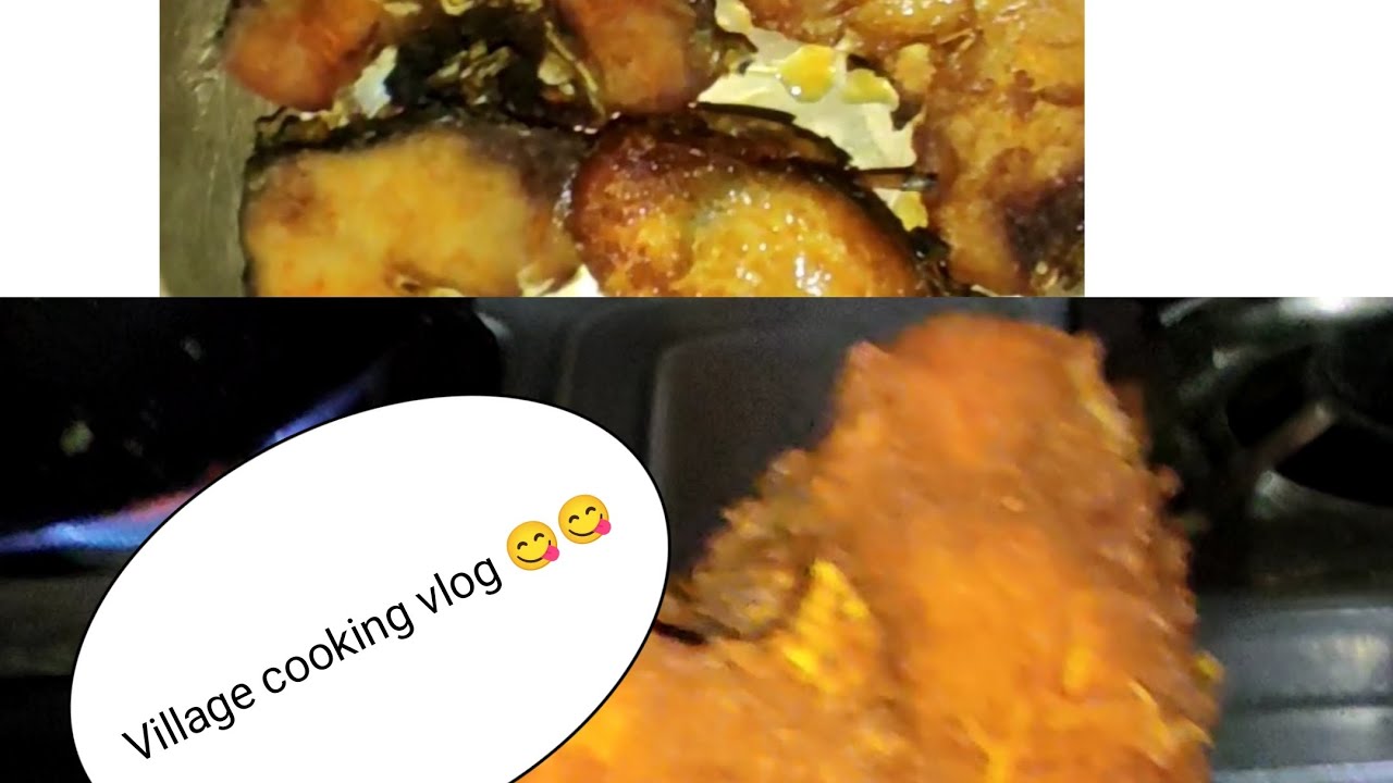 FISH FRY/FISH MEAT COOKING/FISH RECIPES FOR DINNER/VILLAGE COOKING VLOG ...