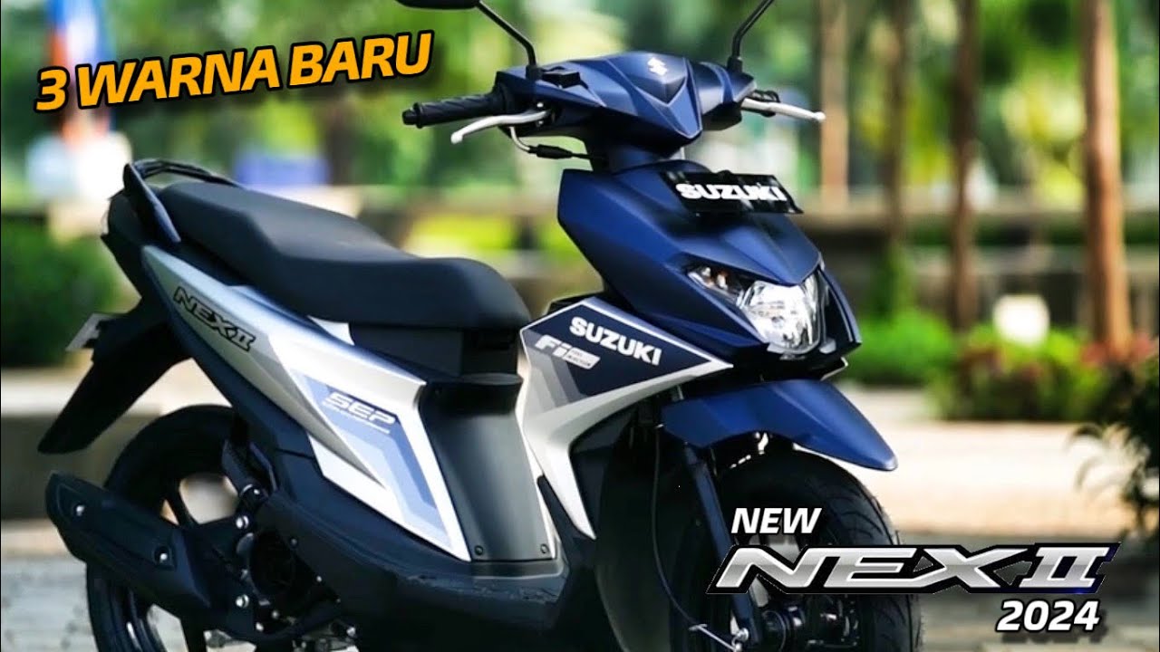 3 WARNA BARU NEW SUZUKI NEX II 2024 | APA SAJA PERUBAHANNYA ⁉️ HARGA NAIK ⁉️ - YouTube