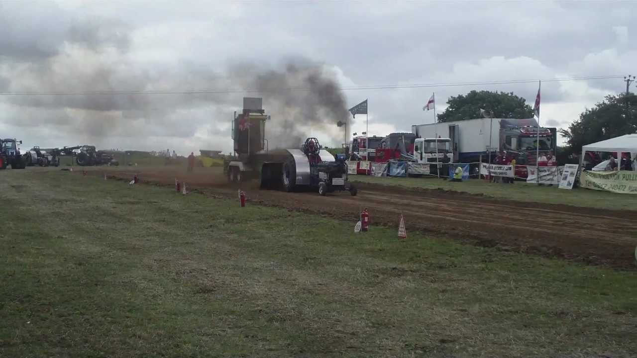 Mustang Sally Tractor Puller at Low Ham Steam Rally 2011 - YouTube