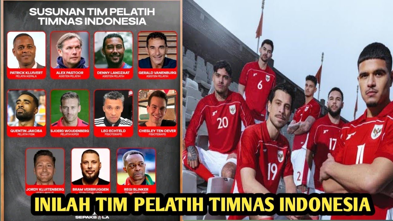 INFO TIMNAS INDONESIA INILAH TIM PELATIH TIMNAS INDONESIA - YouTube