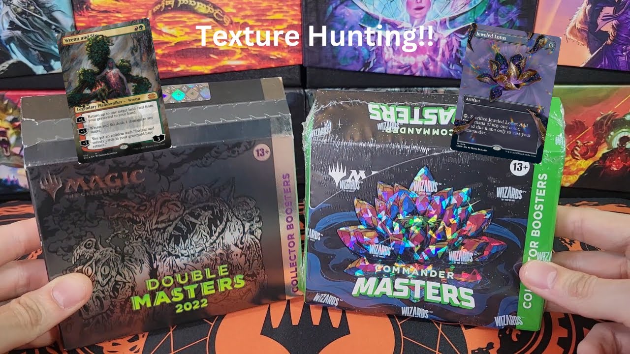 MTG Masters Set Texture Hunt!! - YouTube