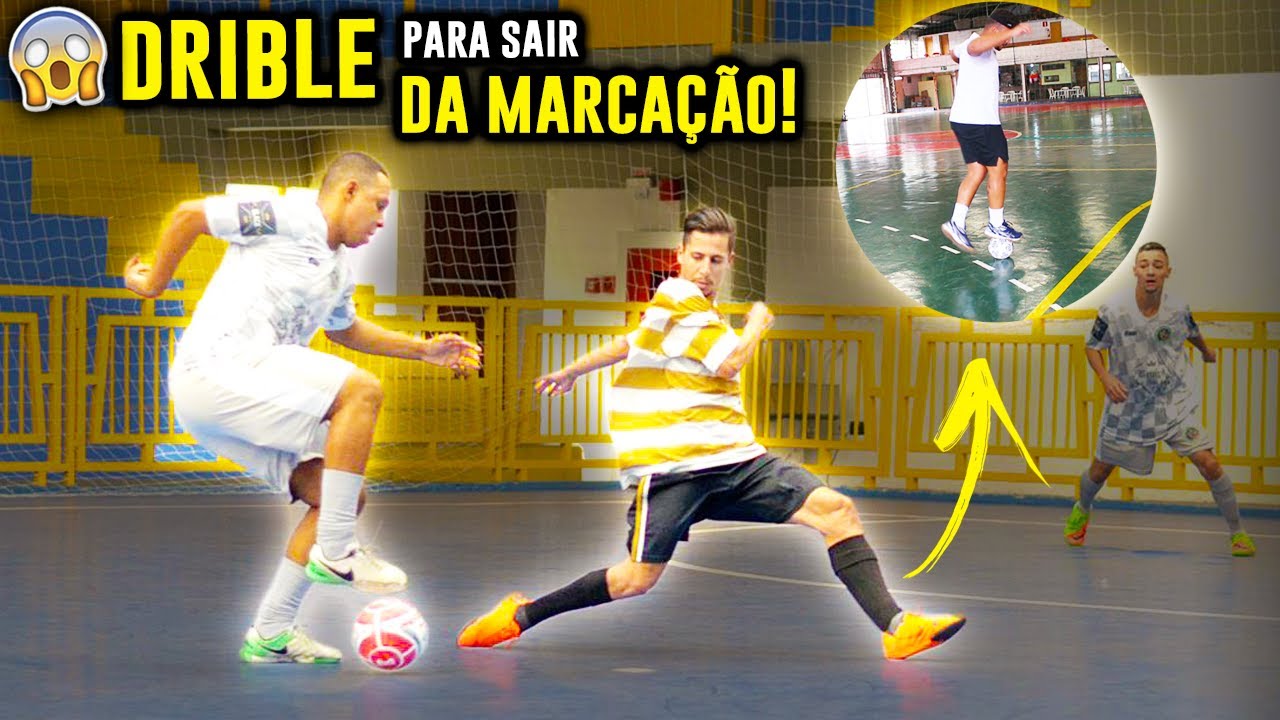 2 DRIBLES PARA SAIR DA PRESSÃO! 🔥 (DRIBLE DE FUTSAL) - YouTube