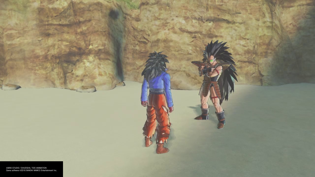 DRAGON BALL XENOVERSE 2 Raditz Training - YouTube