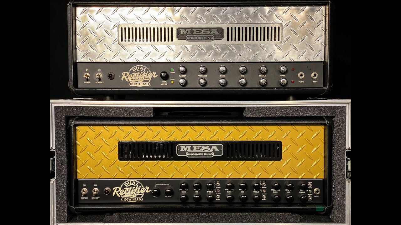 Mesa Dual Rectifier Revision G Vs Multi Watt Dual Rectifier High Gain ...