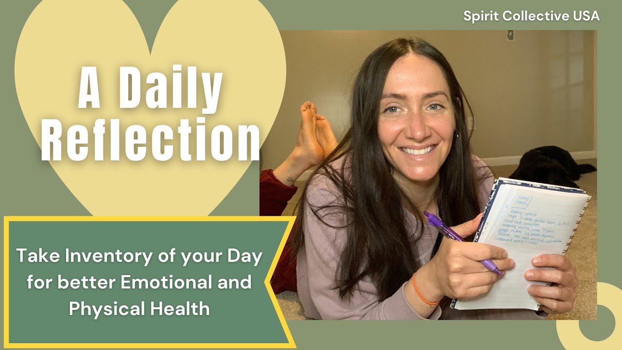 EMOTIONAL WELLNESS, DAILY INVENTORY AND CHECK IN - YouTube