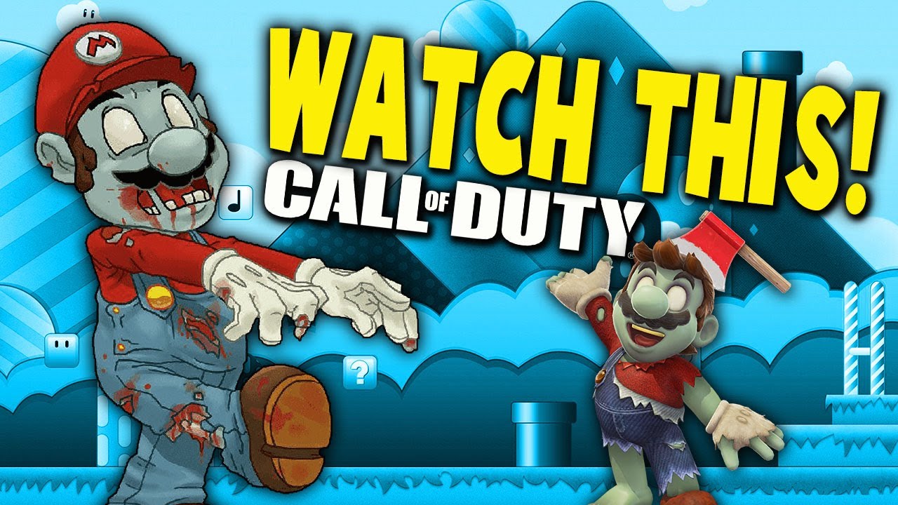 Call of Duty Zombies Super Mario Cheep Cheep Beach (YouAlwaysWin) - YouTube