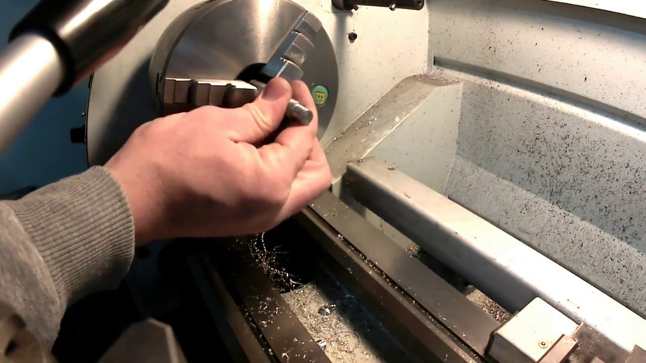 Obróbka śruby kulowej na tokarce klasy Bernardo, Maktek, Nutool / Ball ...