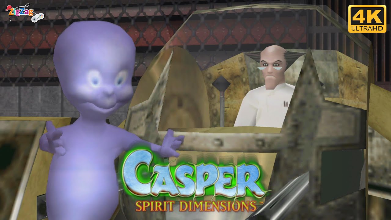 Casper Spirit Dimensions #7 | O Cientista Loco e Seu Robot | Português ...