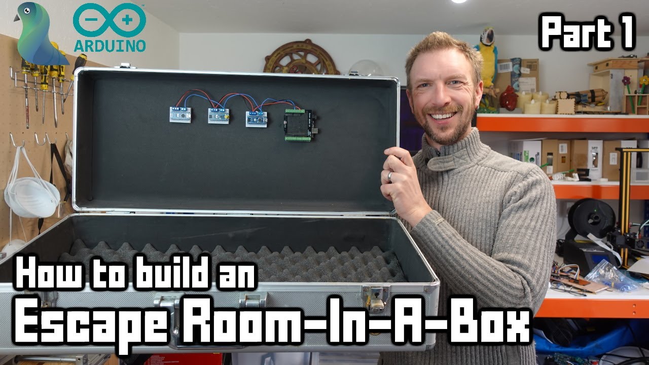 Building an Escape Room-In-A-Box - Part One - YouTube