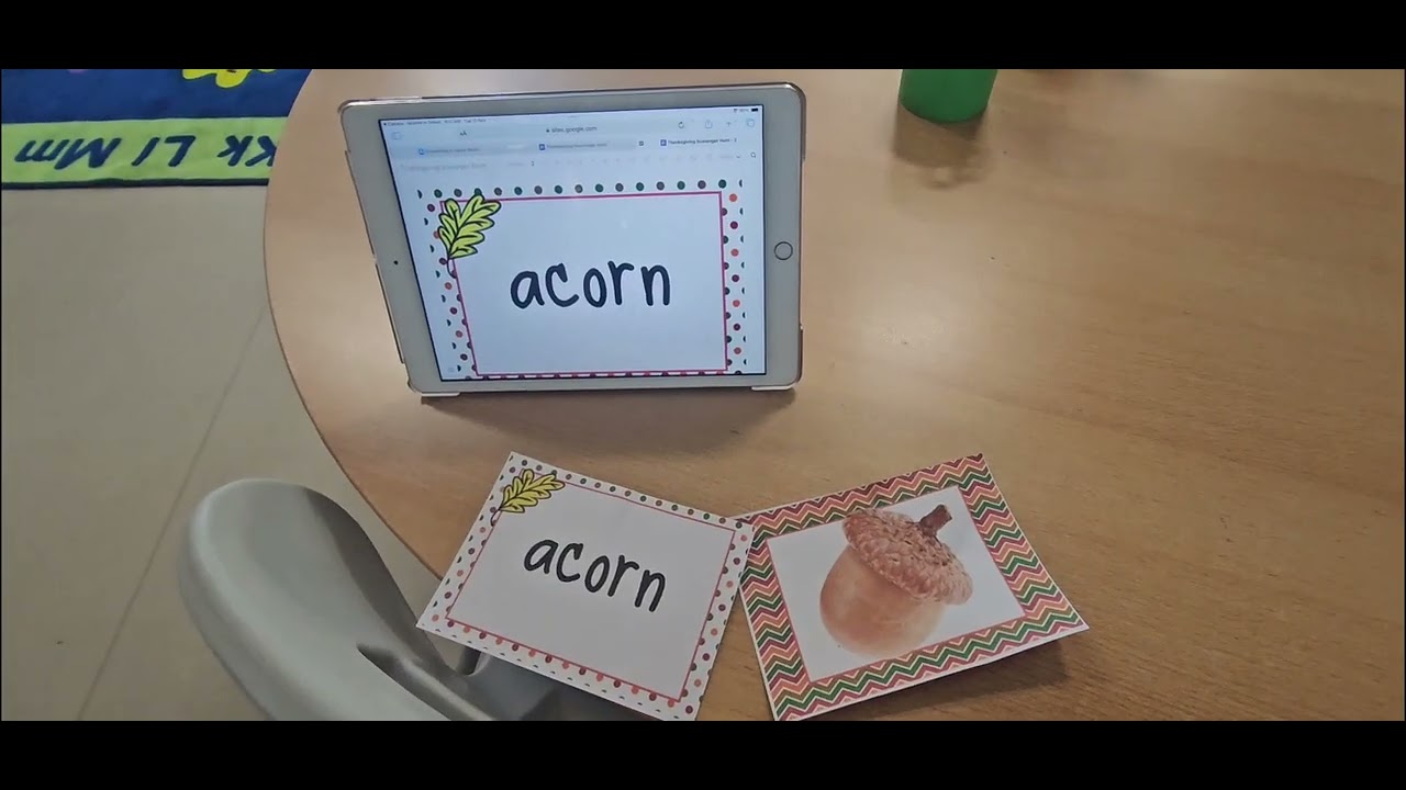 Thanksgiving QR code scavenger hunt - YouTube