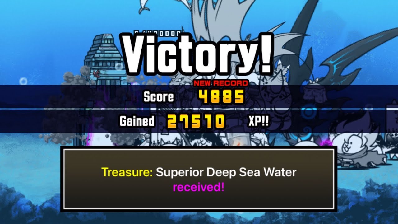 [The Battle Cats] (ITF Chapter 3) Superior Treasure: The Great Abyss ...