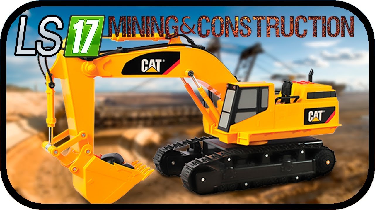 LS17 MINING & CONSTRUCTION ECONOMY V1 - Ich darf Bagger fahren #036 ...