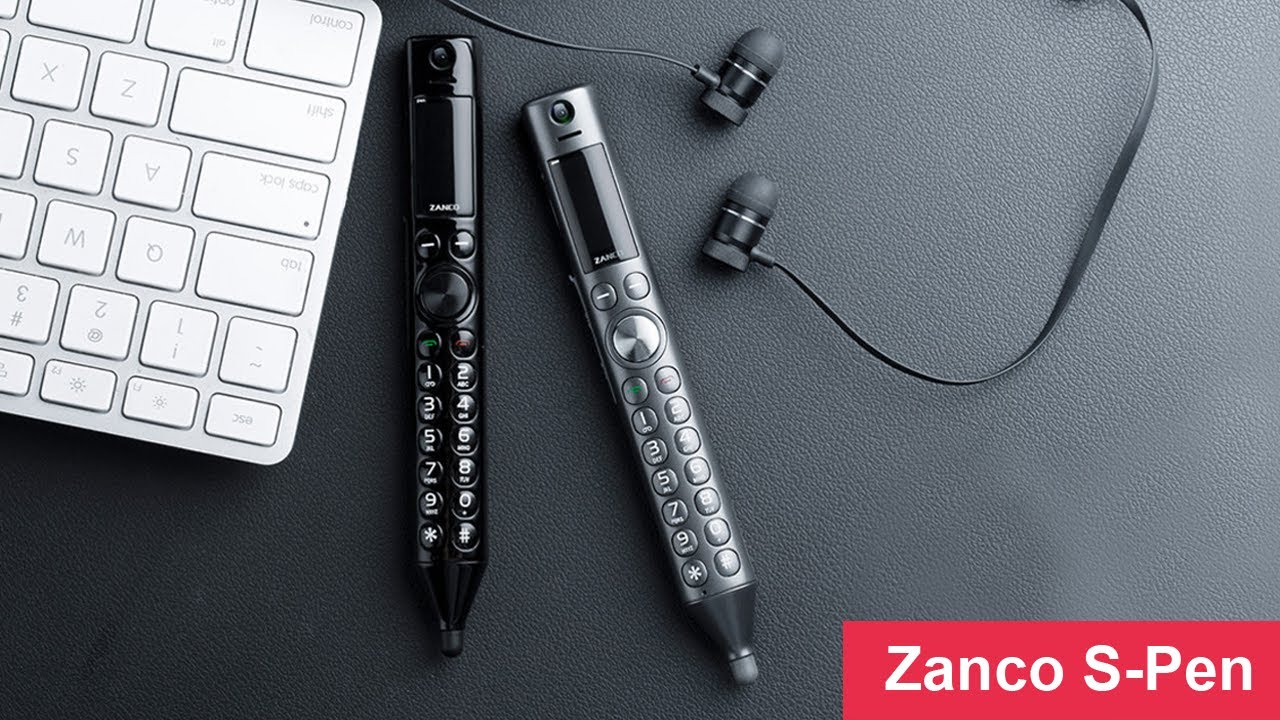 ZANCO Smart Pen World Thinnest Mobile Phone|Gadget Wonders - YouTube