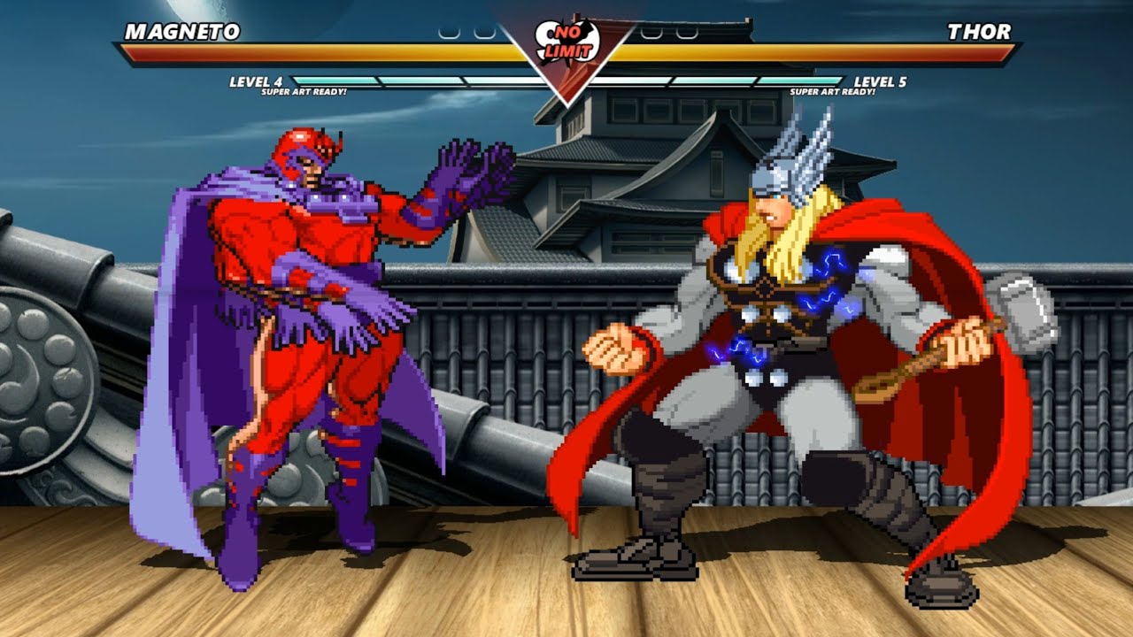 MAGNETO vs THOR - High level insane fight 🔥 - YouTube