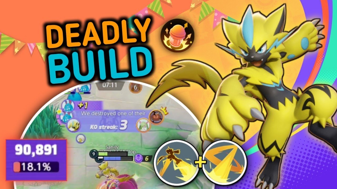 This Build makes Zeraora *INSANE* 🔥⚡|| 90K+ DMG ... - YouTube