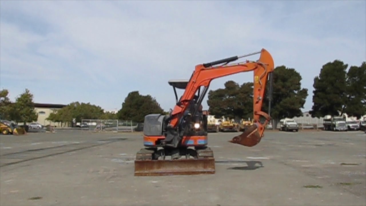 HITACHI ZX40U-3 20461 - YouTube