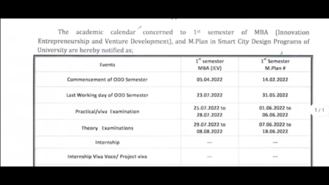 VTU Latest Update||Academic Calendar||2022 - YouTube