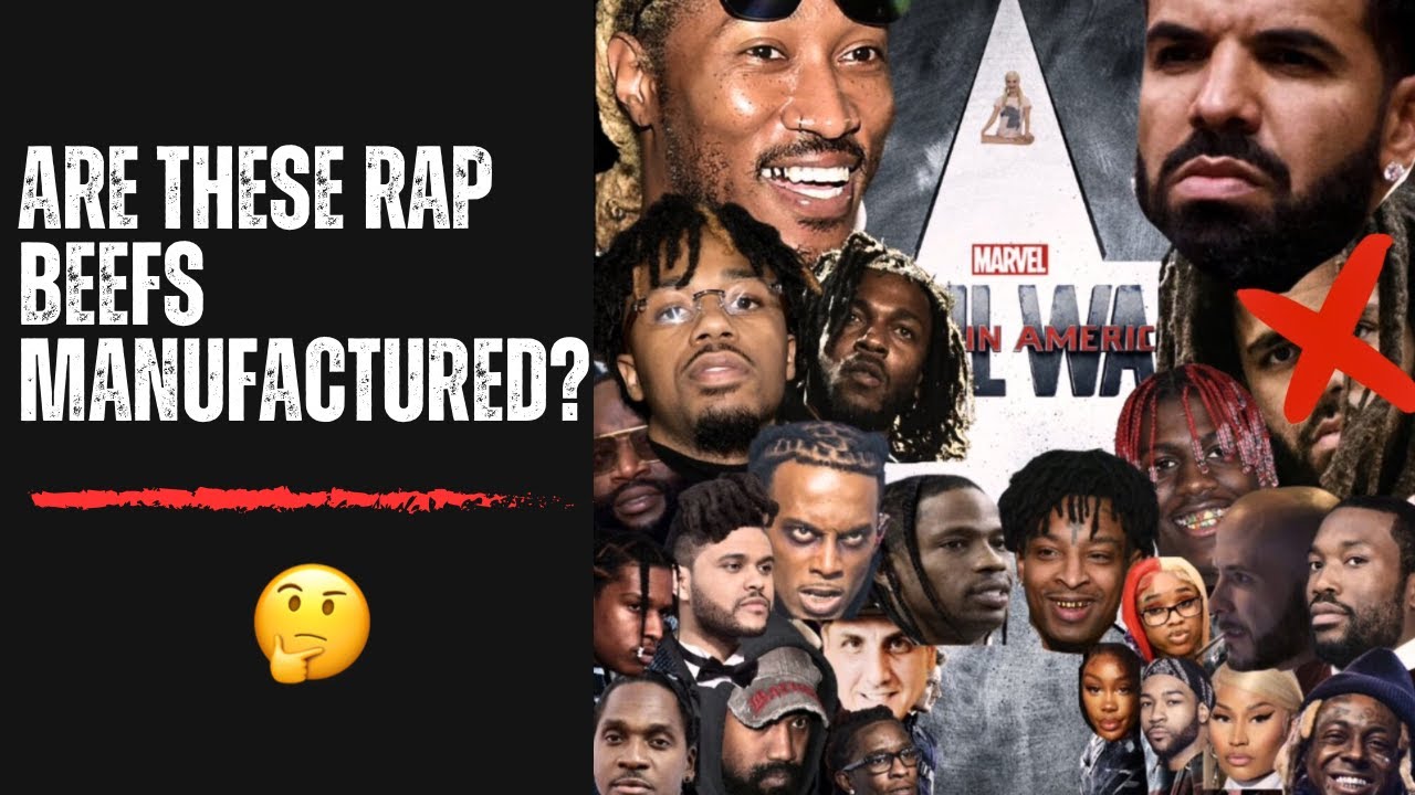 Are 2024 Rap Beefs MANUFACTURED to bring Hip Hop BACK? Created by the ...