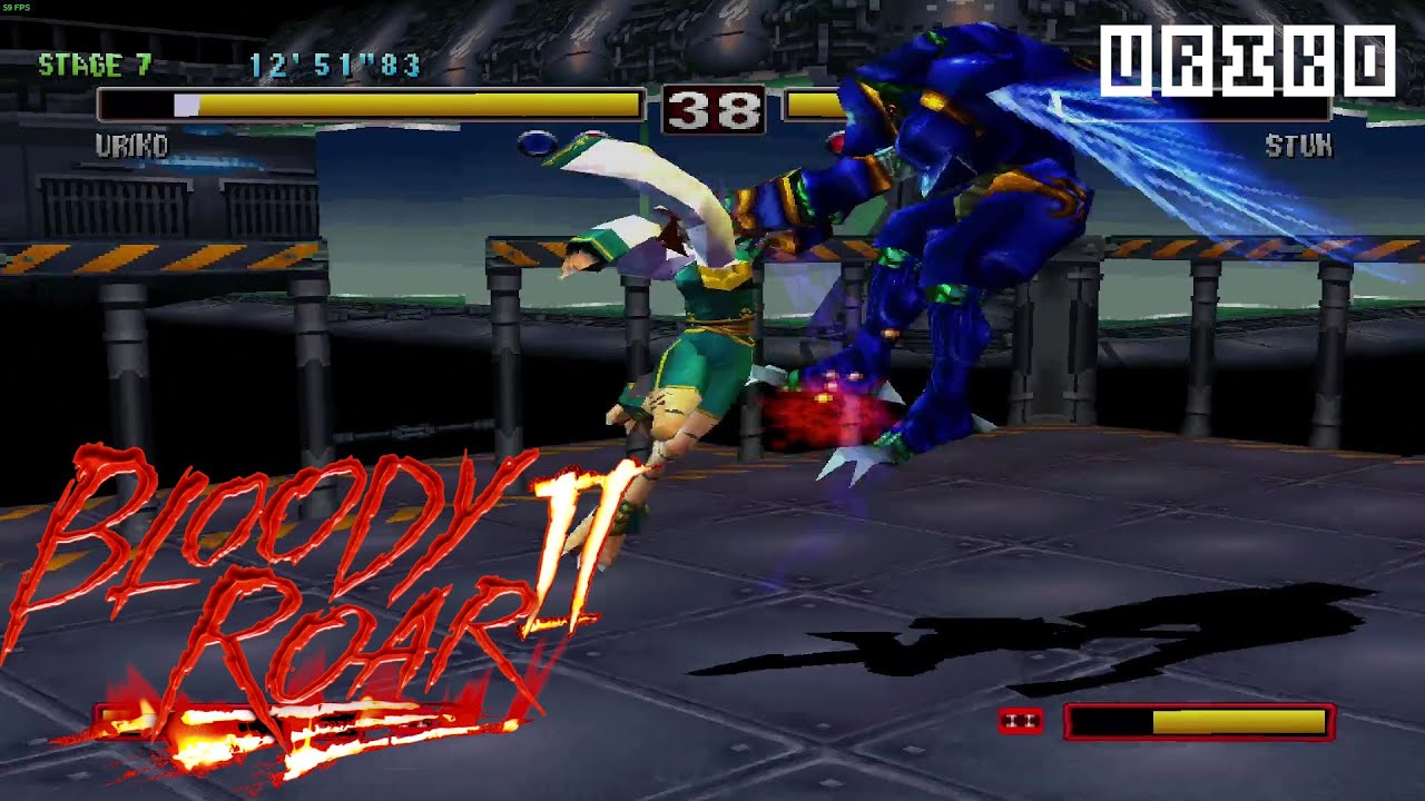 Bloody Roar 2 - Uriko - Arcade - YouTube