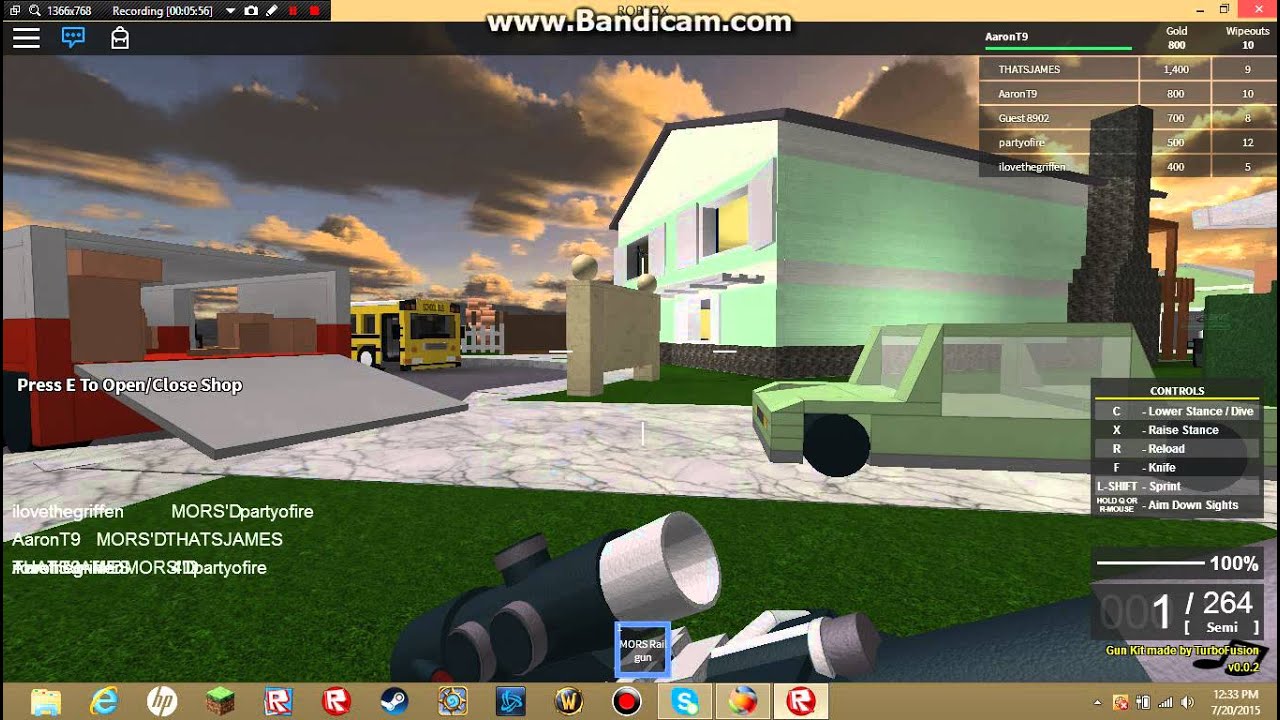 quick scope simulater roblox - YouTube