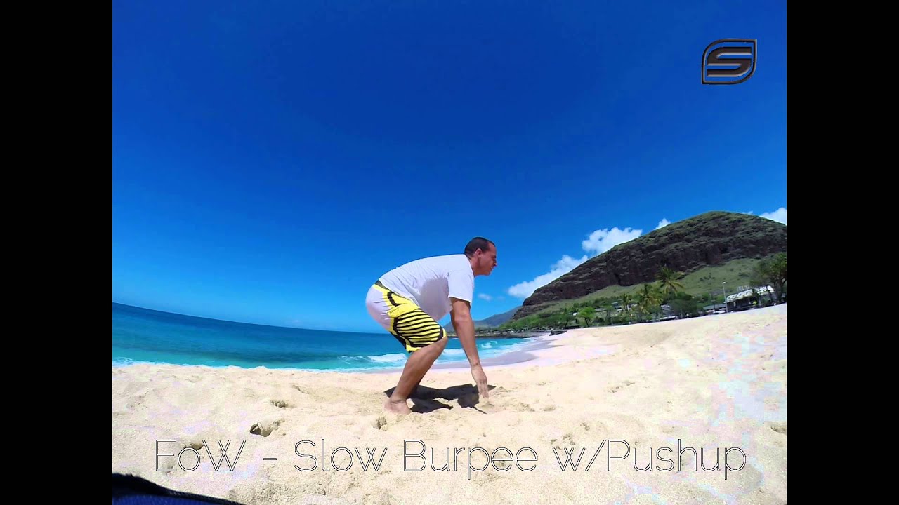 Slow Burpee w/ Pushup - Exercise of the Week - YouTube