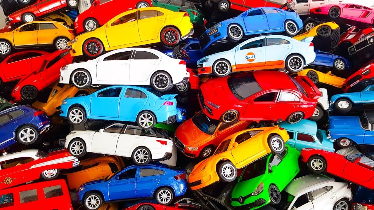 The Best Mega Welly Box Video Watching Welly Cars Model - YouTube