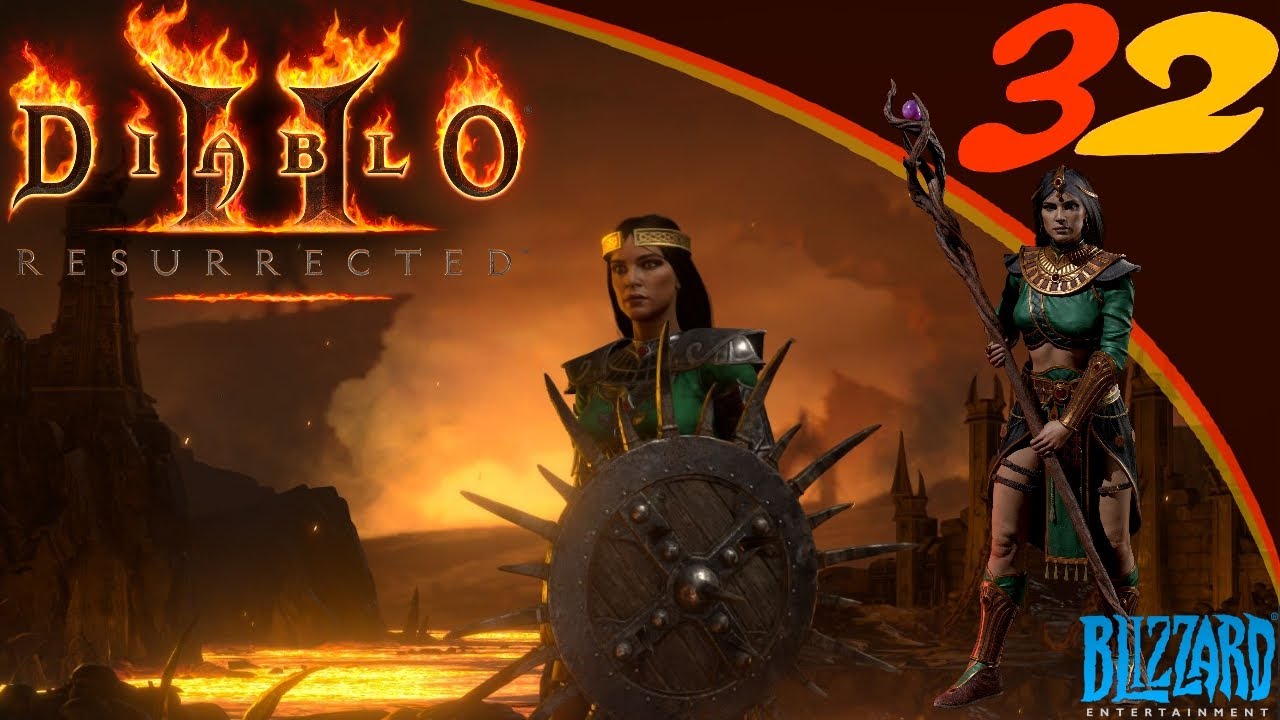 Diablo 2 Resurrected #032 Akt 4 - Izual auf der Ebene der Verzweiflung ...