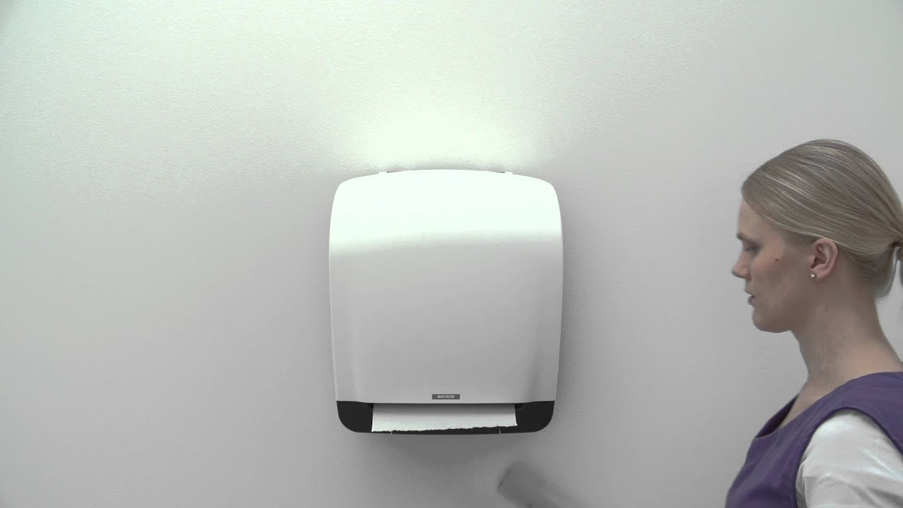 TUTORIALS DISPENSADOR KATRIN SYSTEM TOWEL - YouTube