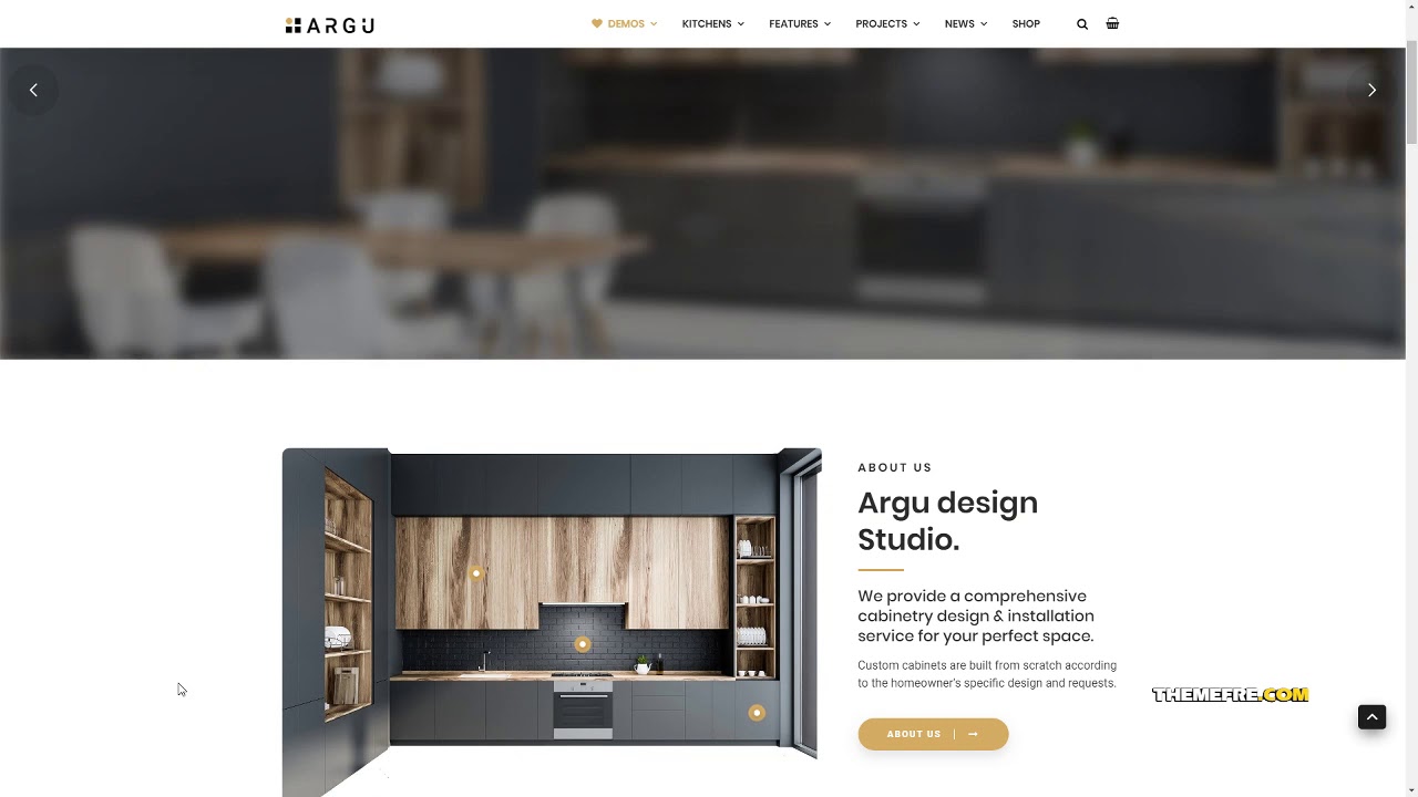 Argu - Kitchen WordPress Theme Marvyn Winston - YouTube